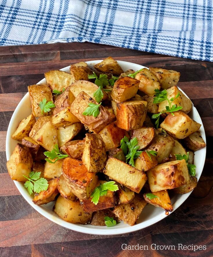 Easy Spicy Roasted Potatoes Recipe