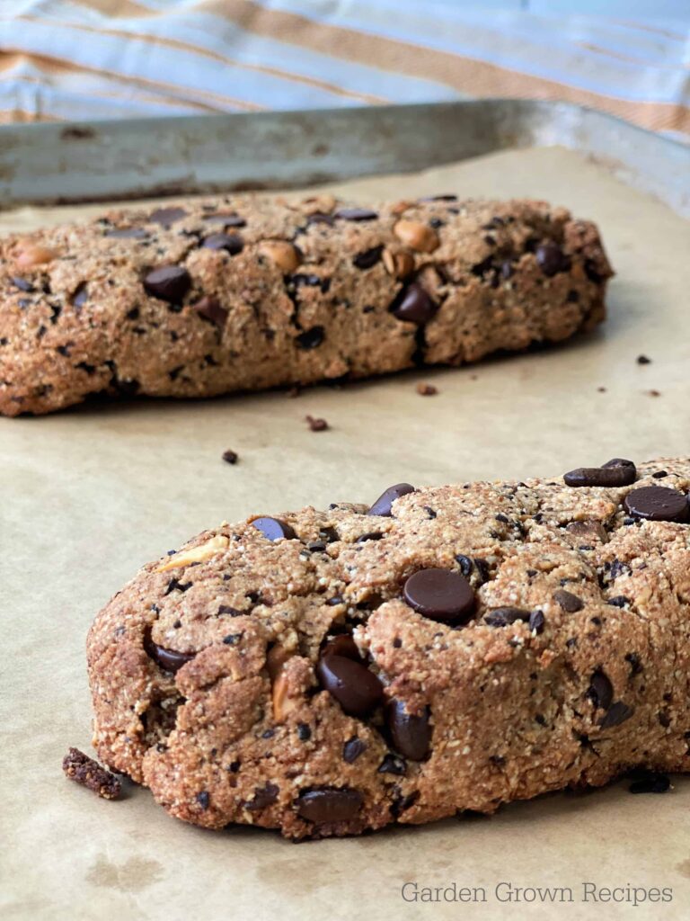 Coffee Biscotti Recipe (Chocolate Chip Hazelnut)