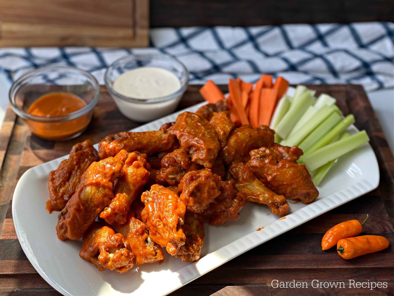 Datil Pepper Spicy Wings (St Augustine Recipe)