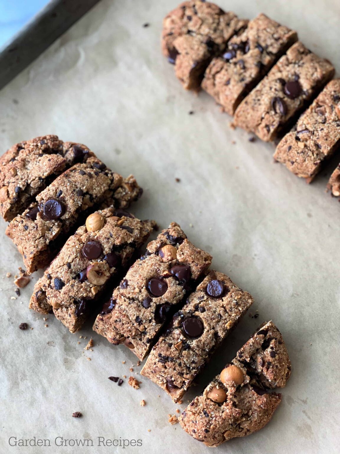 Coffee Biscotti Recipe (Chocolate Chip Hazelnut)
