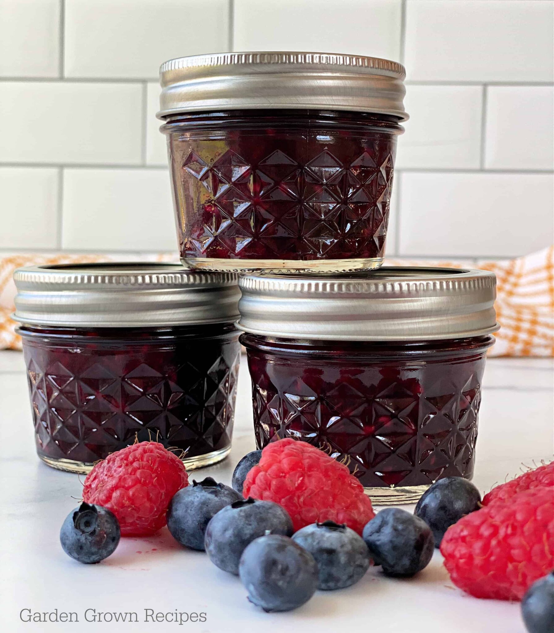 Mixed Berry Jelly Recipe with No Sugar Added