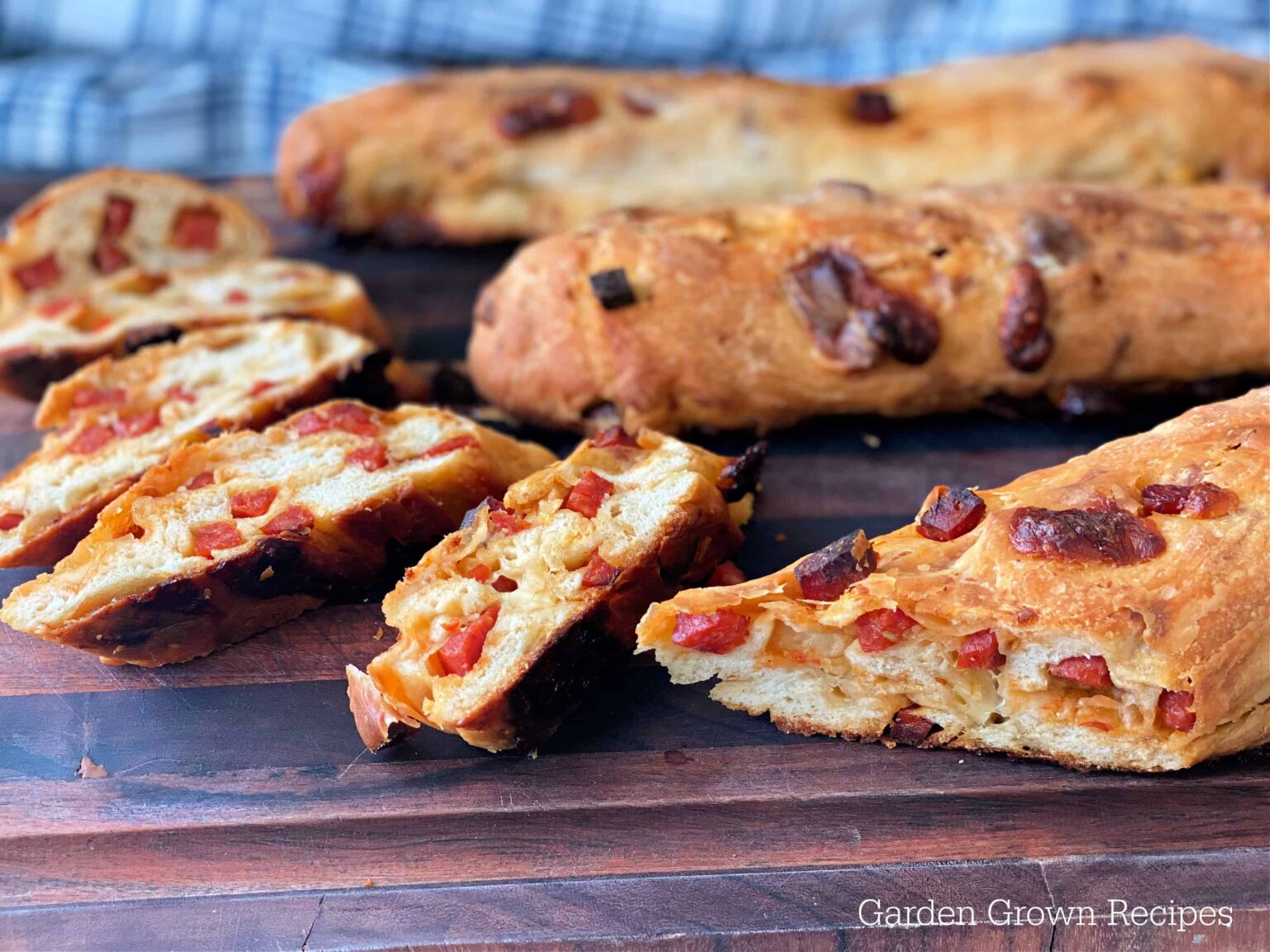 Pepperoni Bread Recipe with Cheese (Homemade Dough)