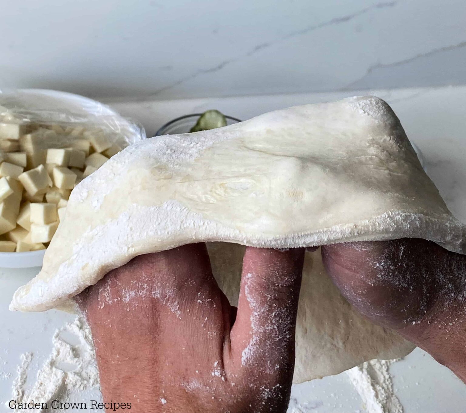 Dill Pickle Pizza Recipe with Garlic Cream Sauce