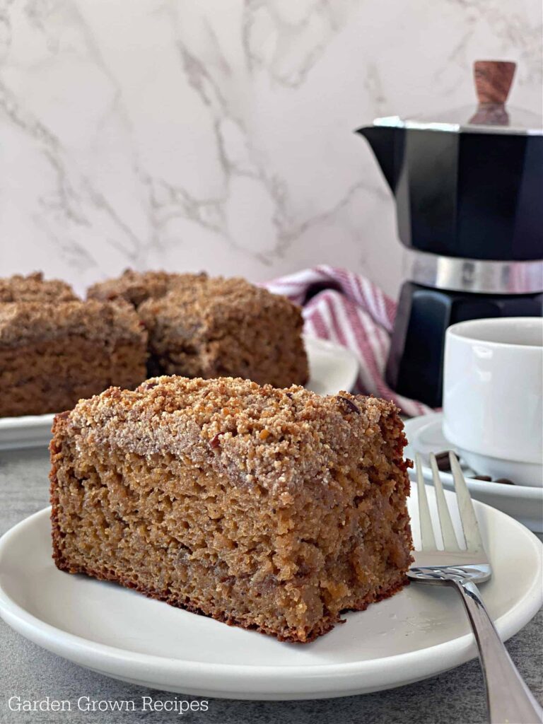 Almond Flour Coffee Cake Recipe (Healthy and Easy)