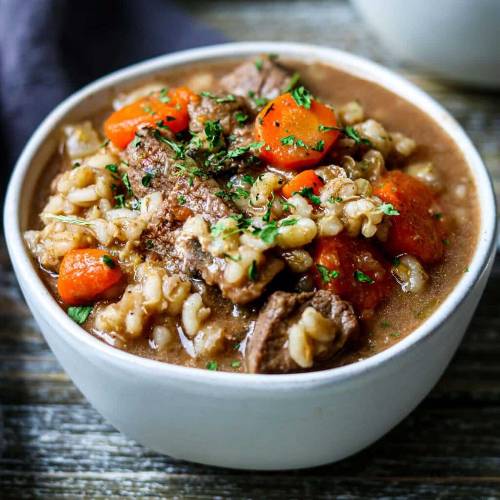 25+ Hearty Vegetable Beef Barley Soup Recipes