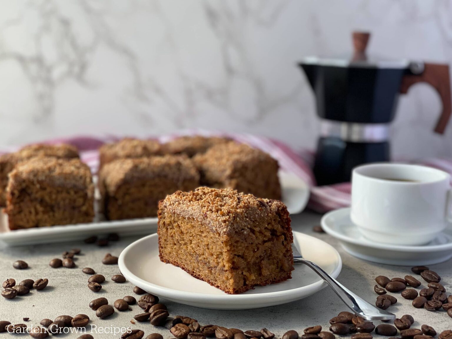 Almond Flour Coffee Cake Recipe (Healthy and Easy)