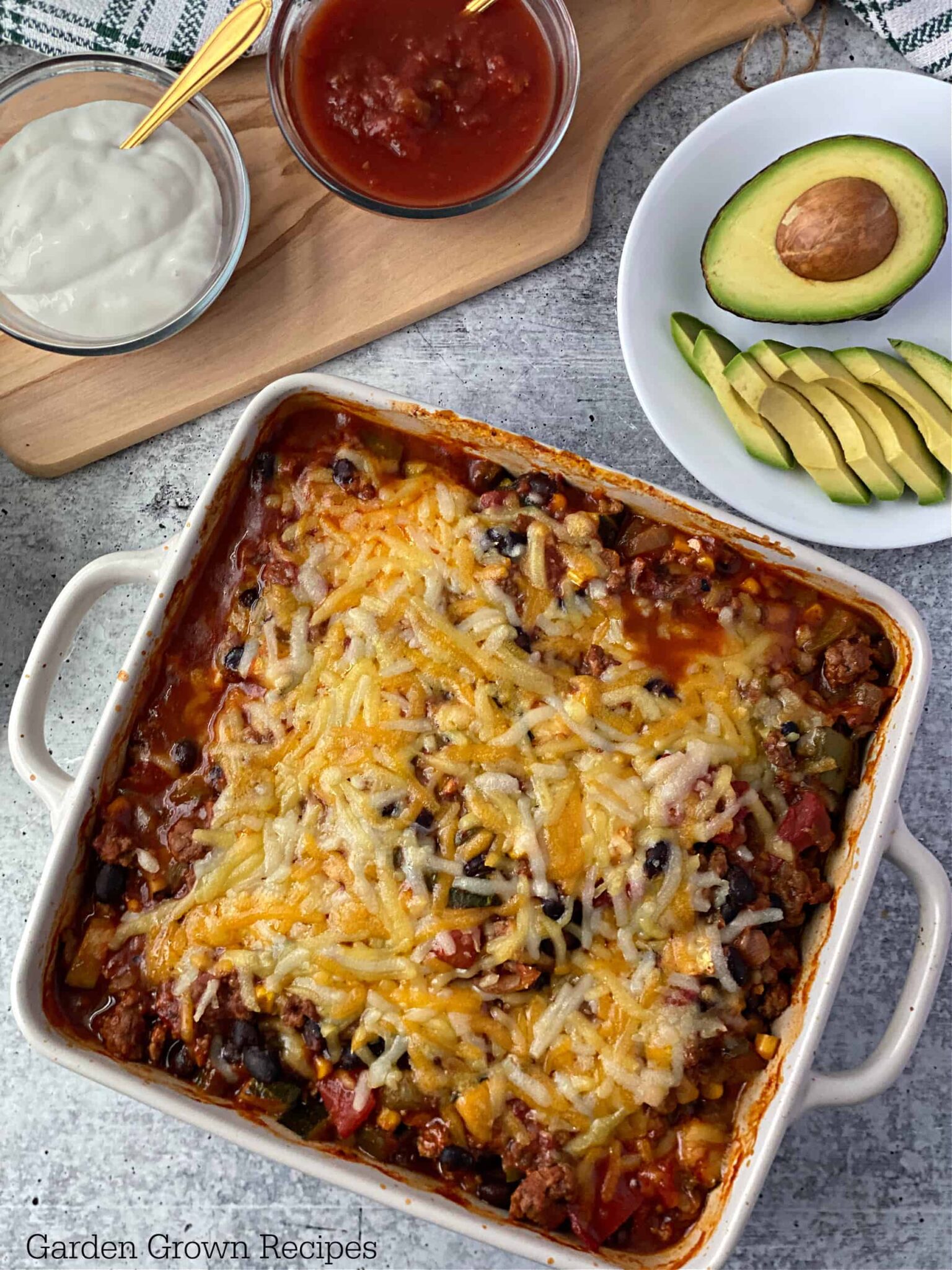 Healthy Taco Casserole Recipe (Easy & Delicious)
